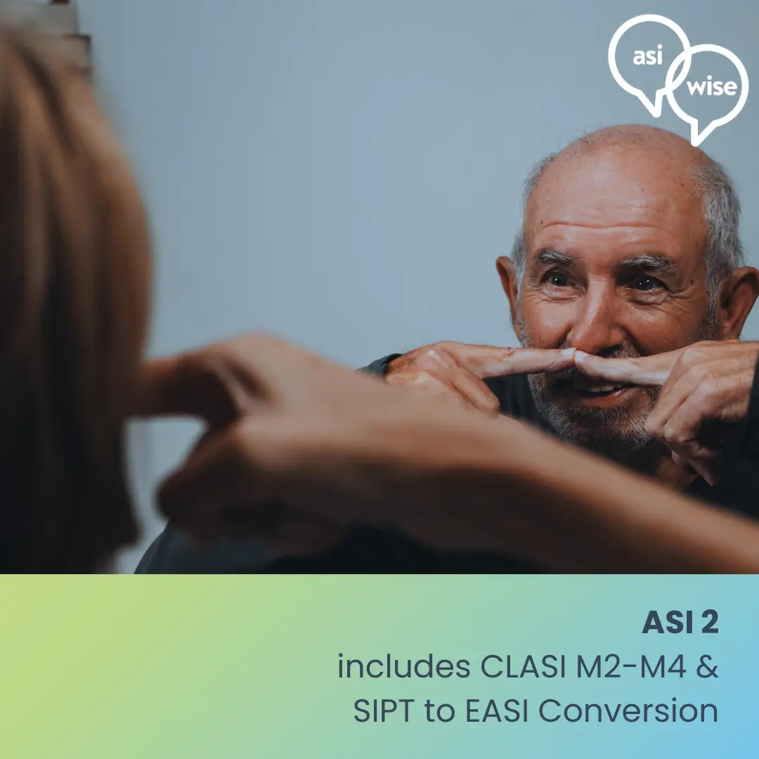 ASI2 Comprehensive Assessment in ASI across the Lifespan - Sensory Project