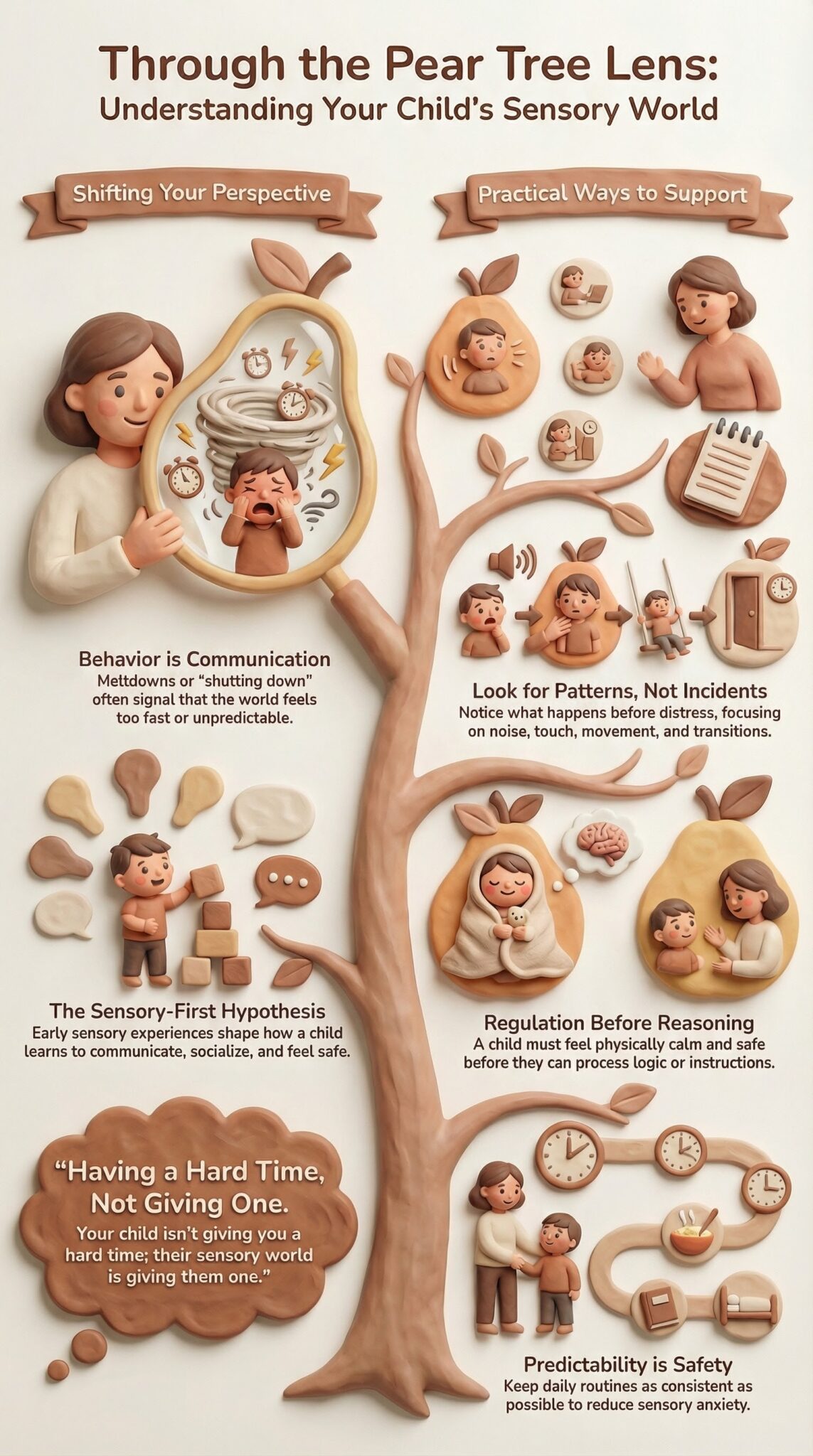 PEAR TREE Model ™️ - Sensory Project